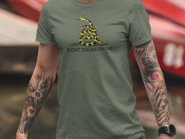 Gadsden Flag Shirt 1: Christopher Gadsden Original - Bad Moon Armory